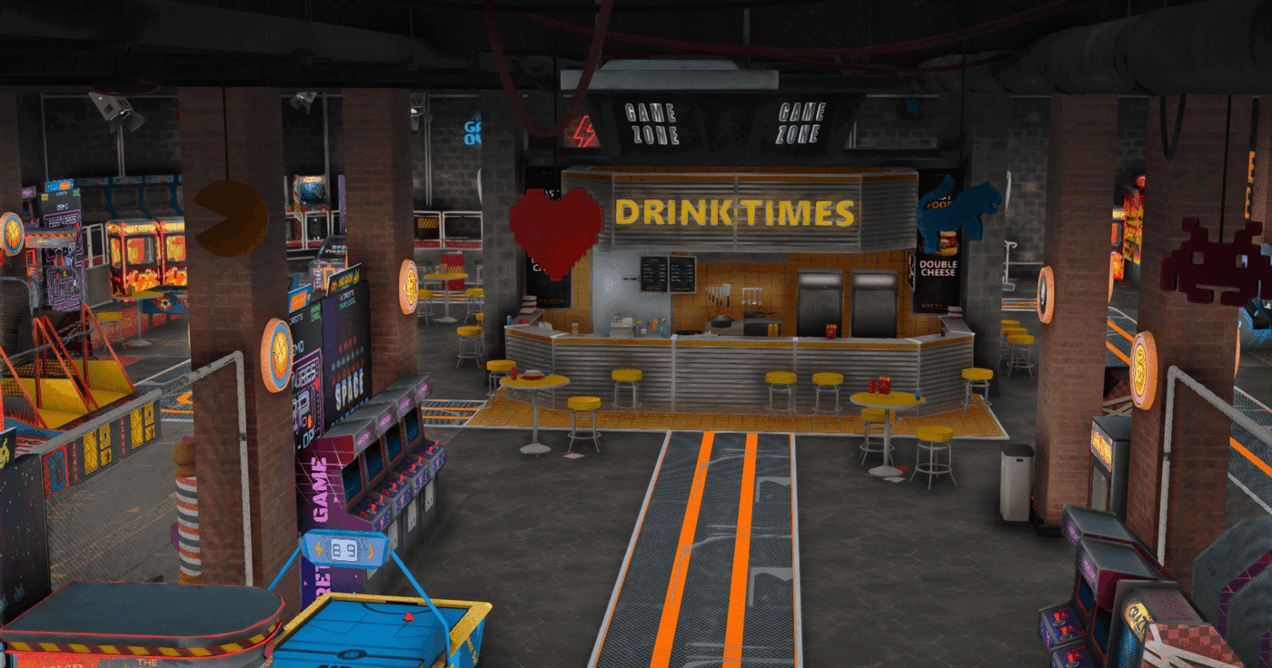 RM | Retro Arcade Area [MLO]